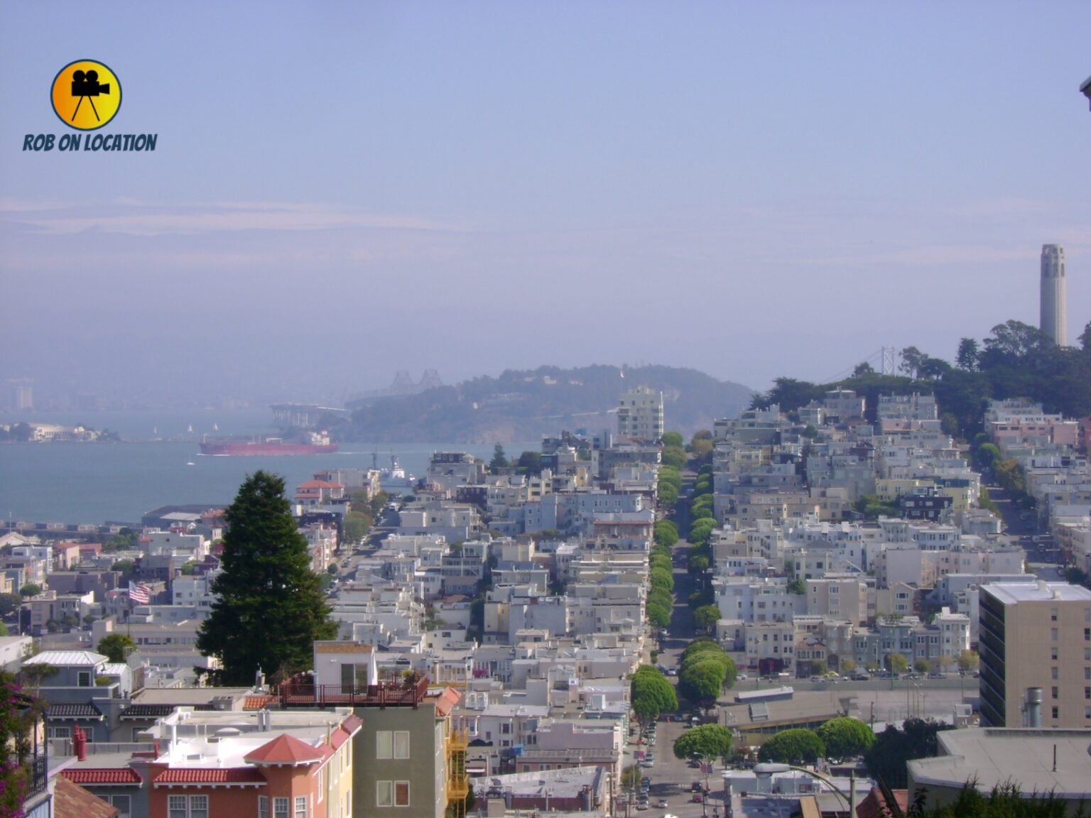 San Francisco - Rob on Location Filming Locations